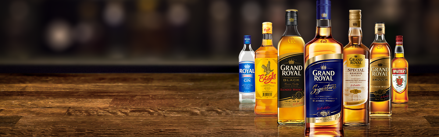 Grand Royal Whisky - Our Brands - Grand Royal Whisky